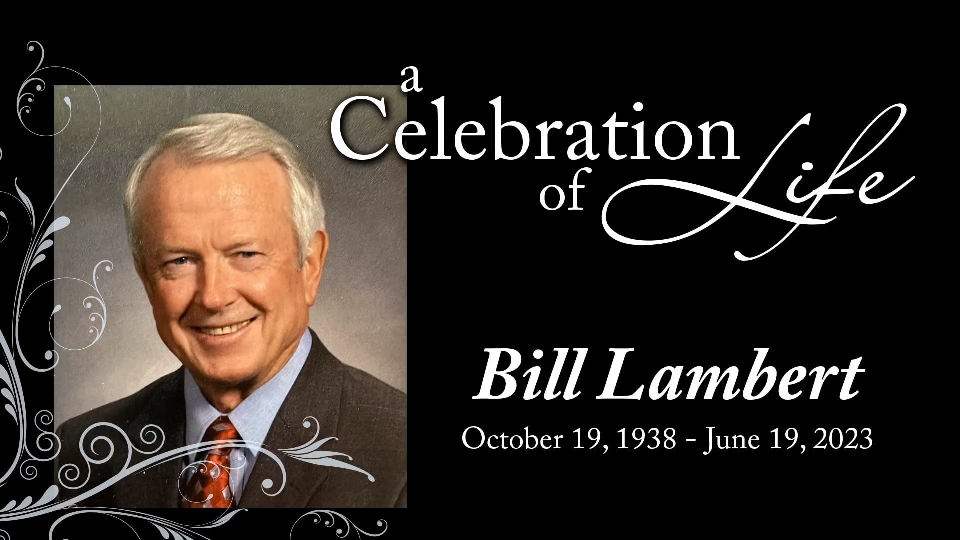 2023 0623 Bill Lambert Celebration of Life Service on Vimeo