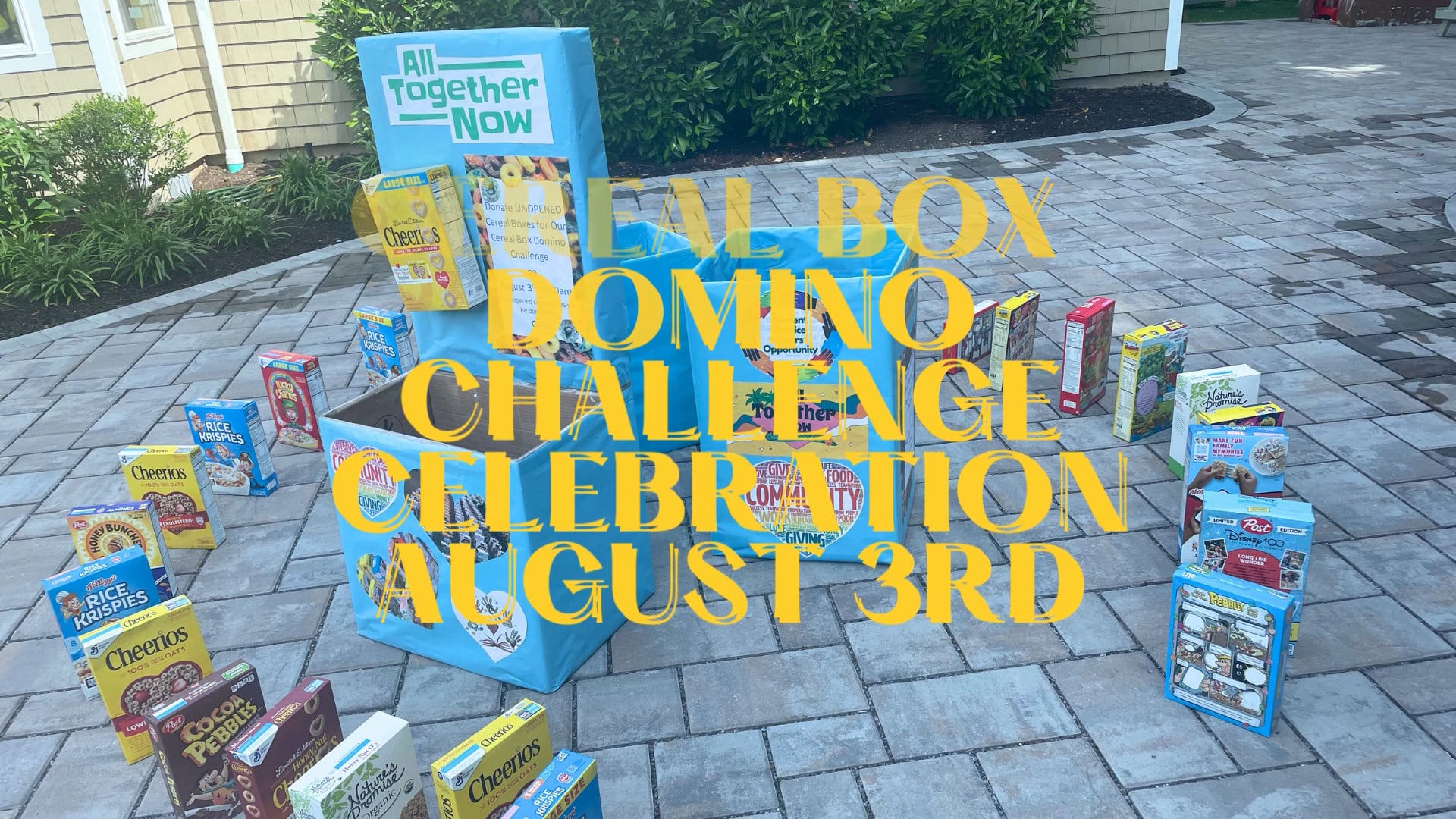 Mattituck-Laurel Library Cereal Box Domino Challenge on Vimeo