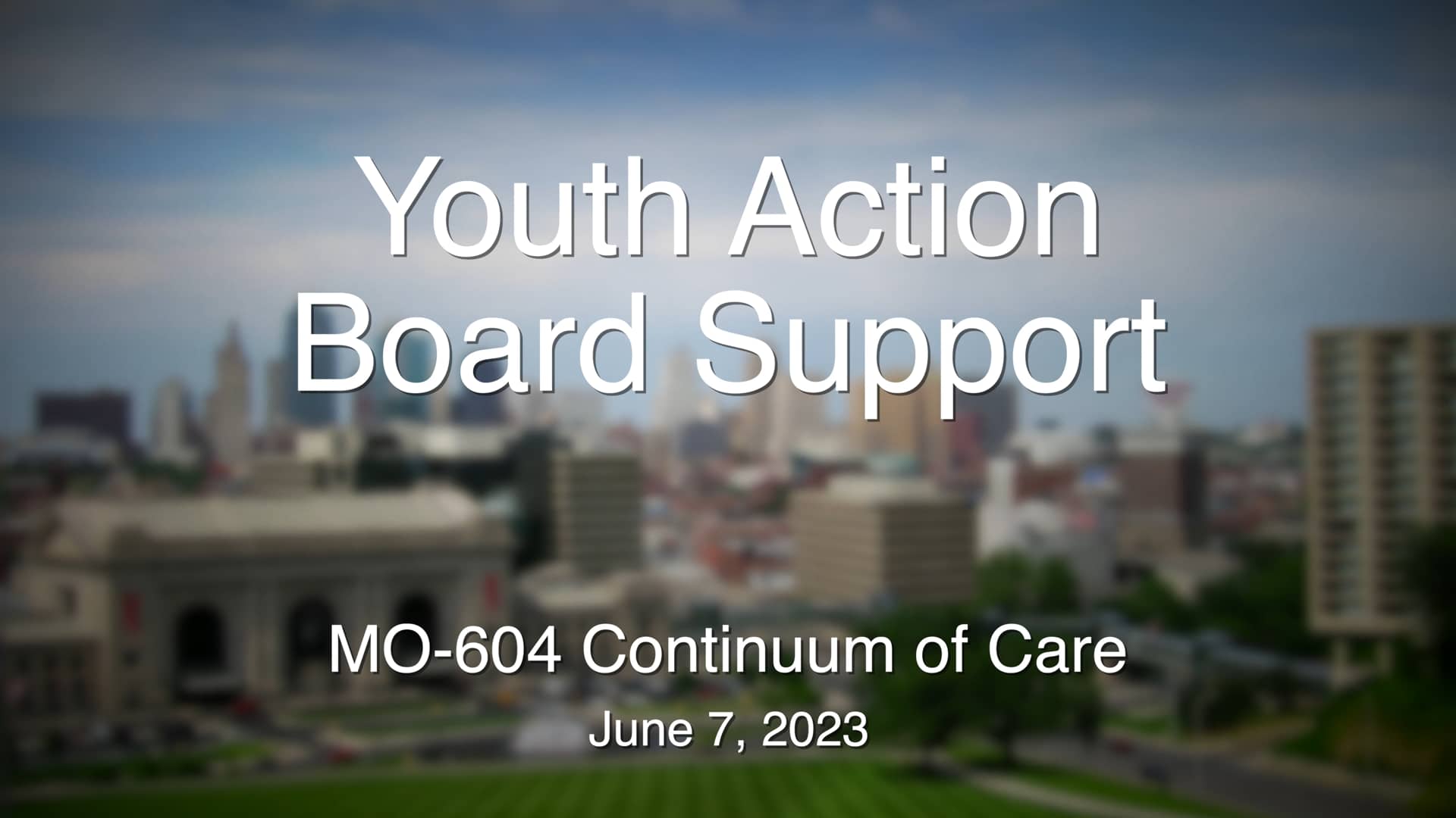 Youth Action Board Support for YHDP on Vimeo