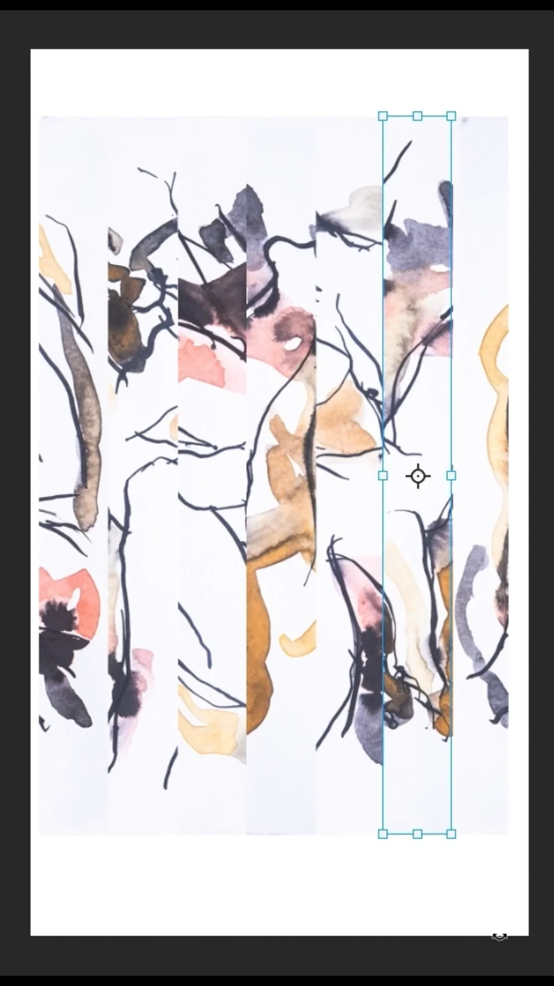 Life drawing. Watercolor and ink.