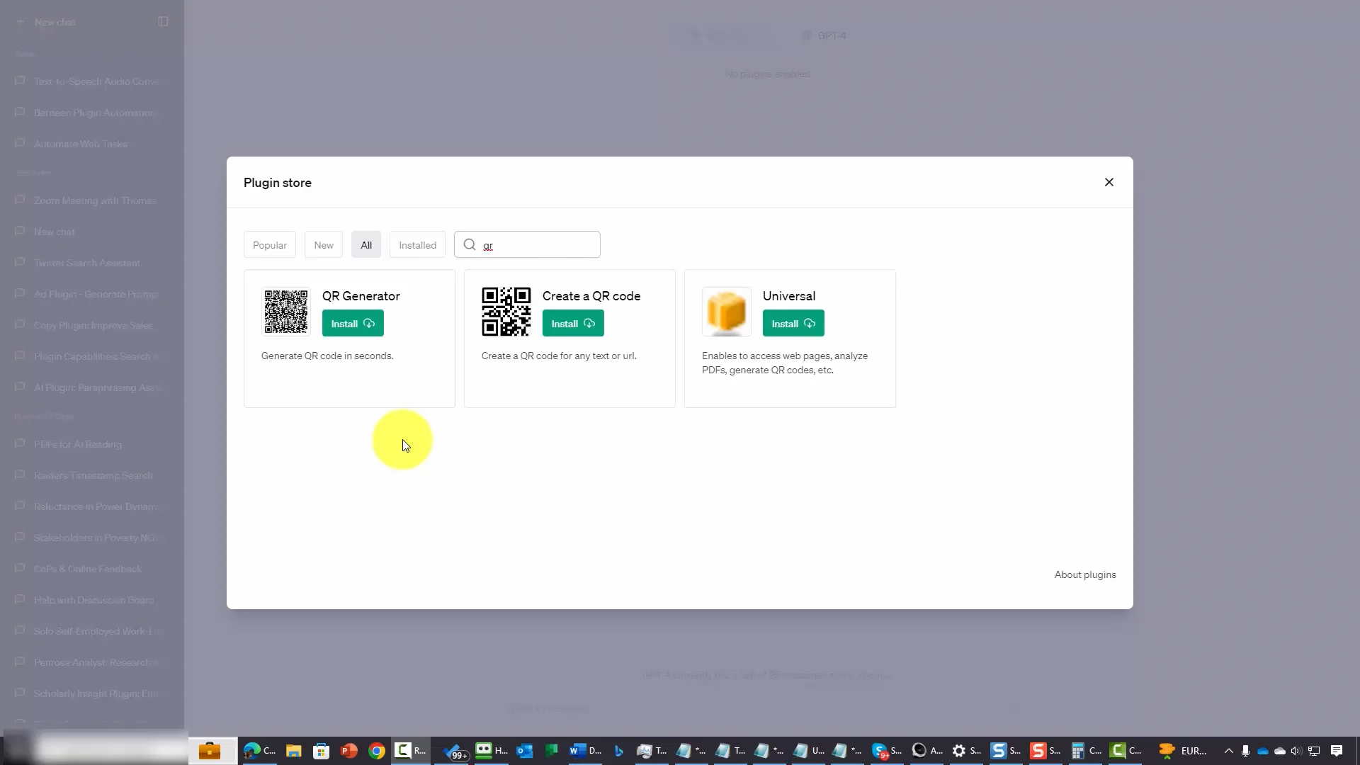 0014 - QR Code Generator with ChatGPT on Vimeo
