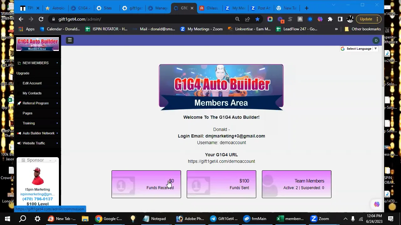 G1G4 AutoBuilder - New Member Walkthrough on Vimeo