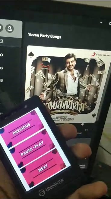 UNIHIKER Spotify Controller on Vimeo