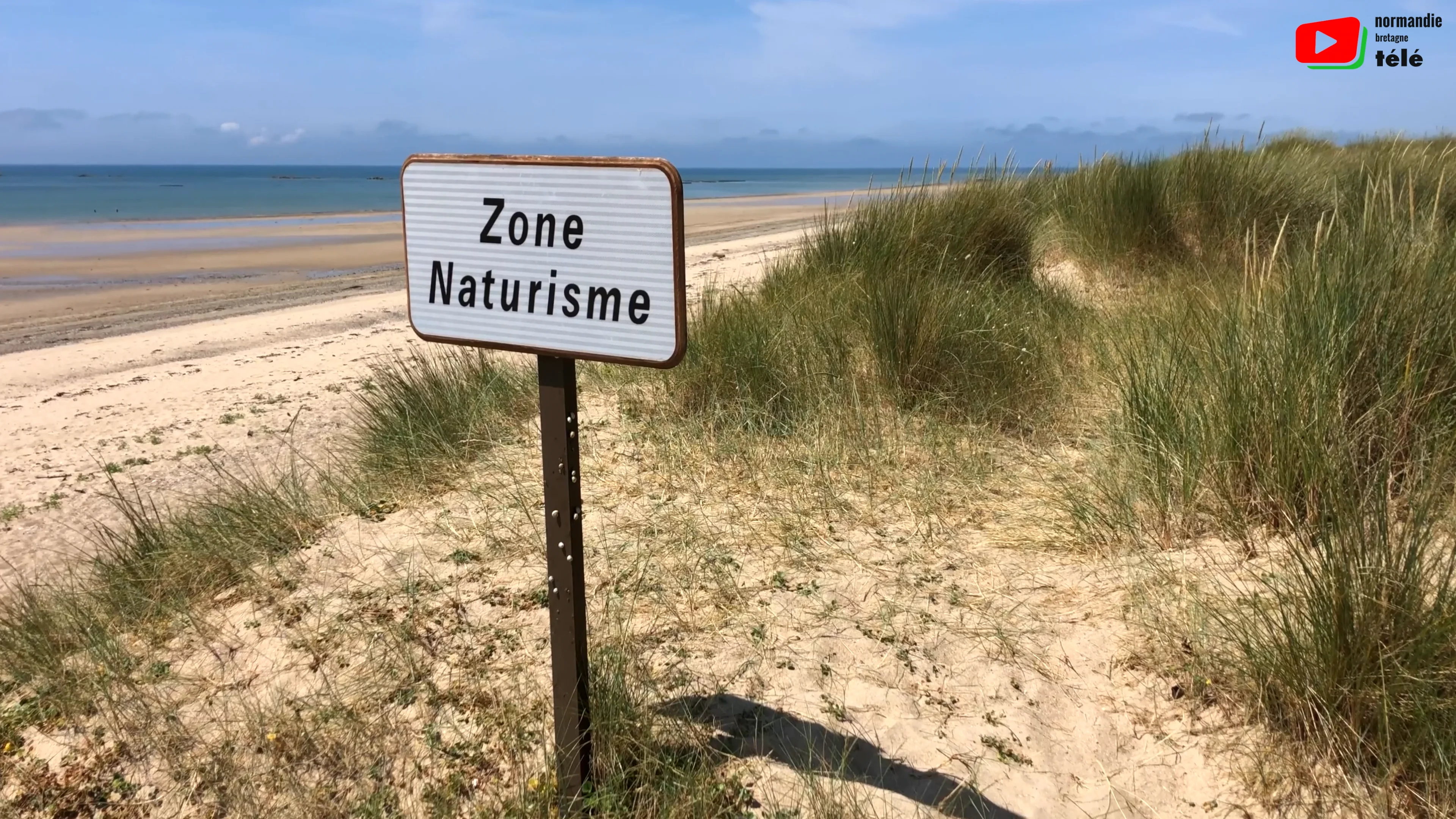 Agon-Coutainville | La plage naturiste | Normandie Bretagne Télé