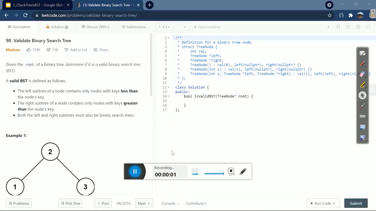 236. Check Binary Tree is BST Part 2.mp4 on Vimeo