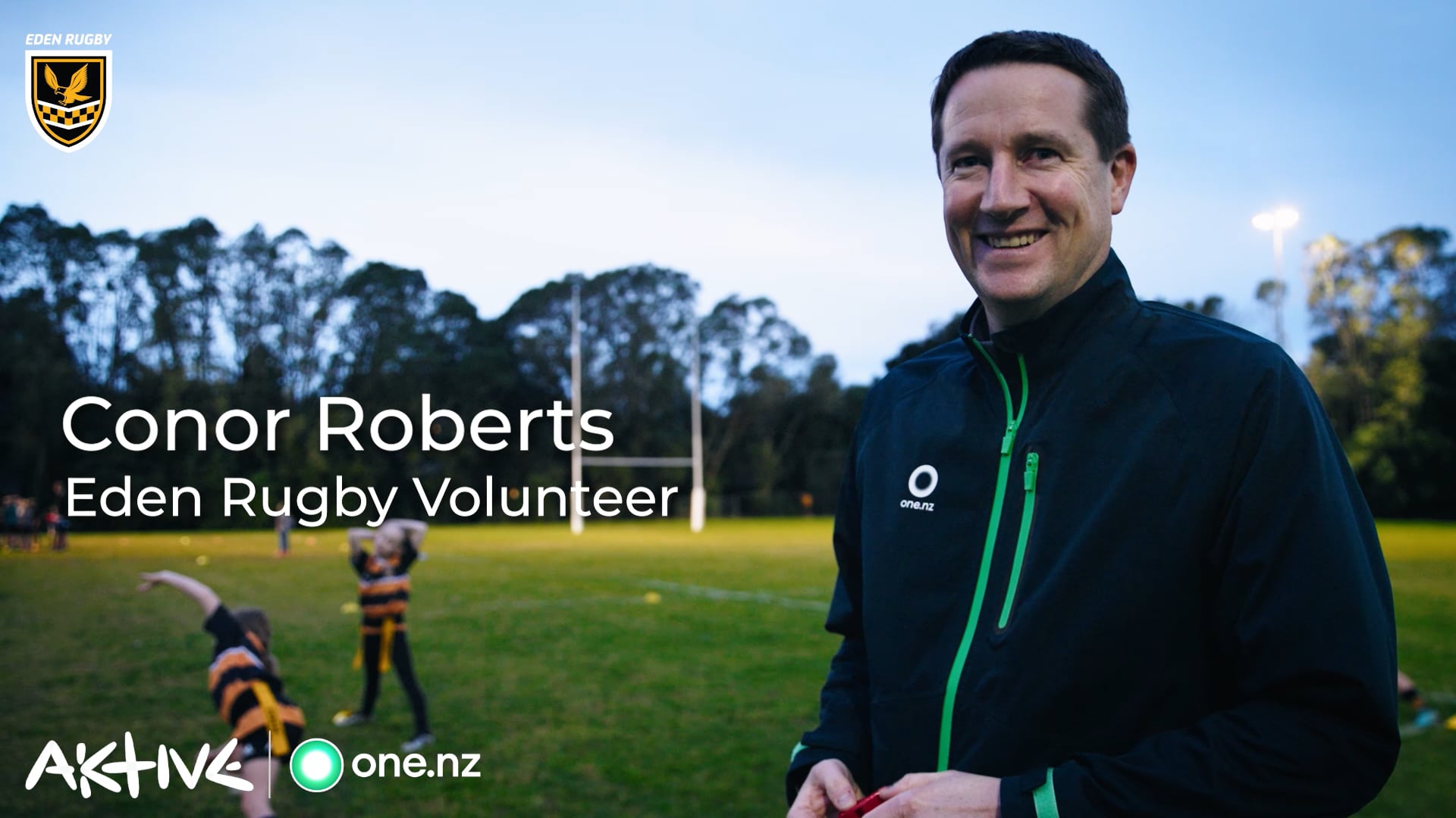 Conor Roberts | Eden Rugby Volunteer Aktive | One New Zealand on Vimeo
