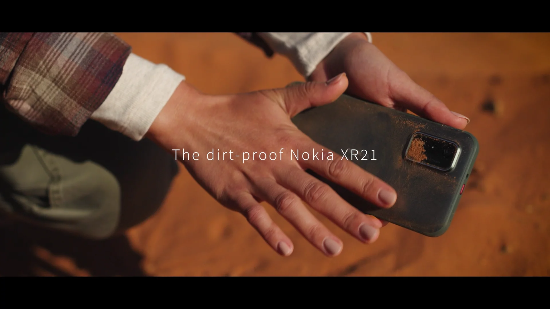 Ready for Adventure - Nokia XR21 "Dirt-Proof" on Vimeo