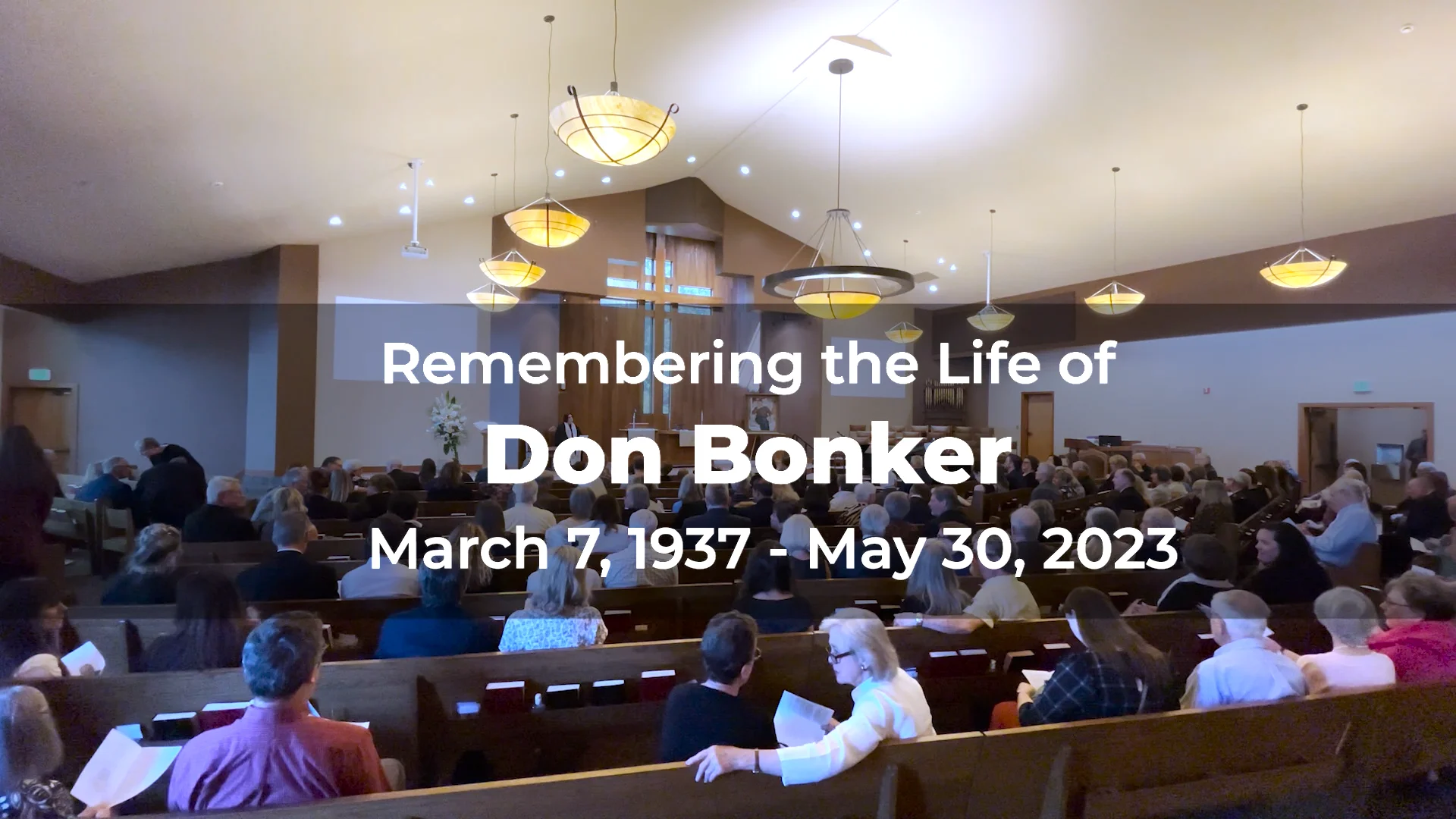Don Bonker Memorial on Vimeo