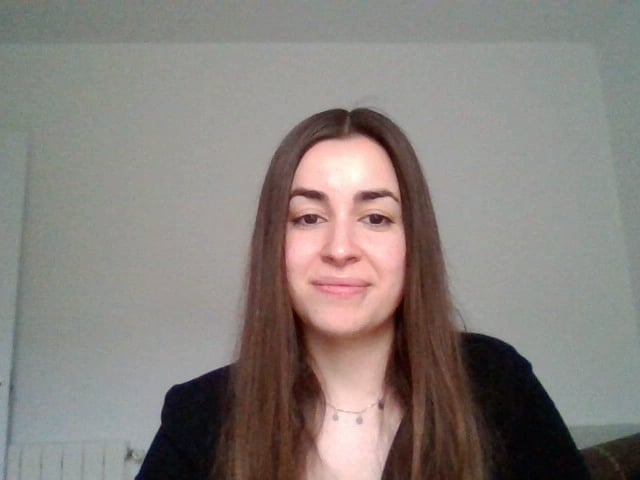 Amalia T. video de introducción del tutor en Preply on Vimeo