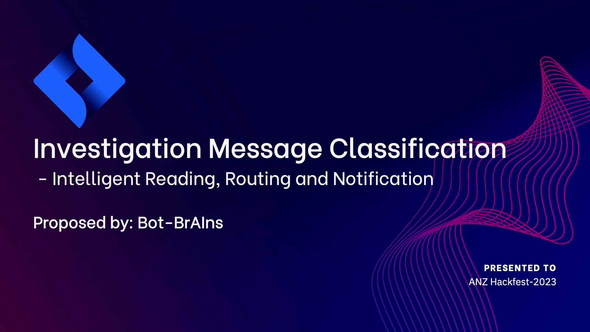 Investigation Message Classification by Intelligent Reading, Routing ...