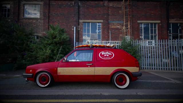 Rusty - MK2 Golf Surf Van on Vimeo