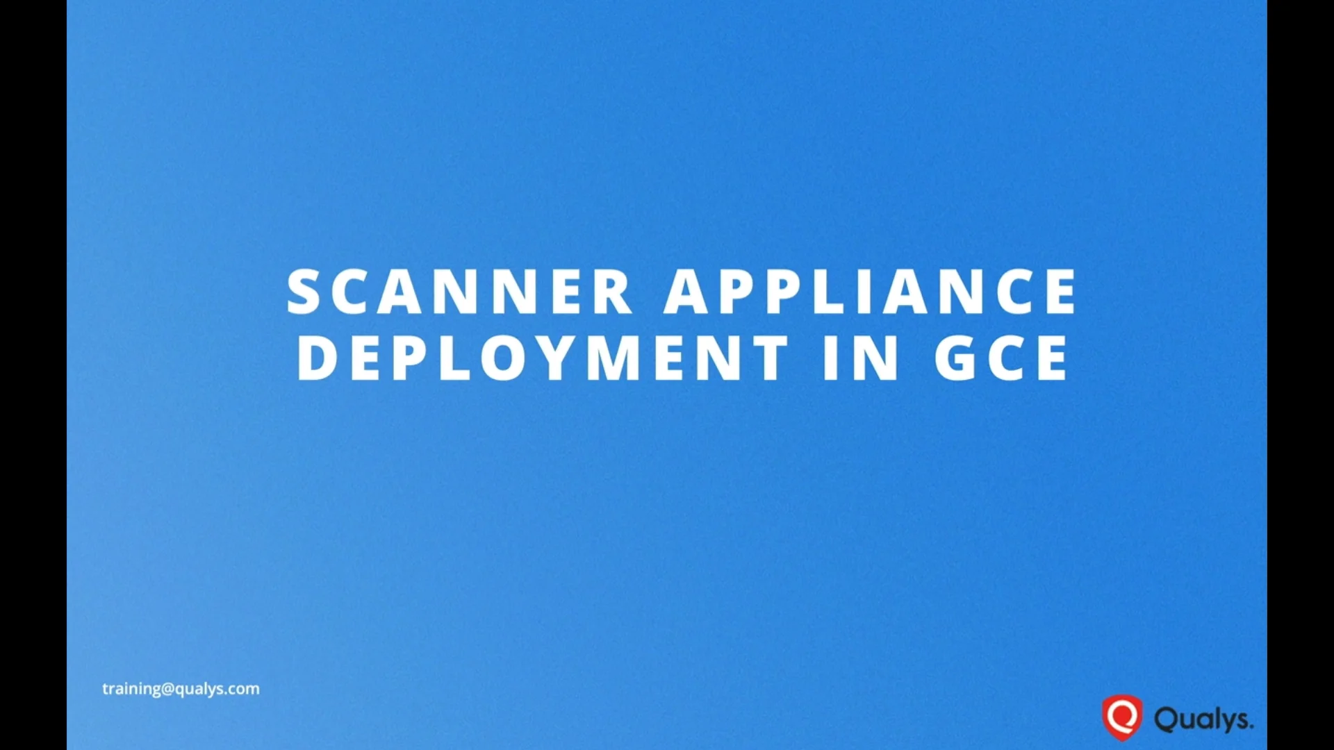 Scanner Appliance Deployment in GCE on Vimeo