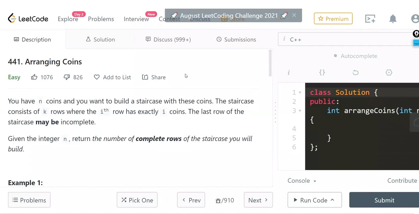 Arranging coins on Vimeo