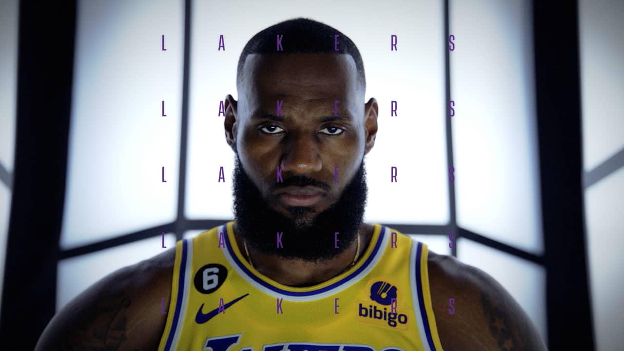 2022 Lakers Headshot | Lebron James on Vimeo