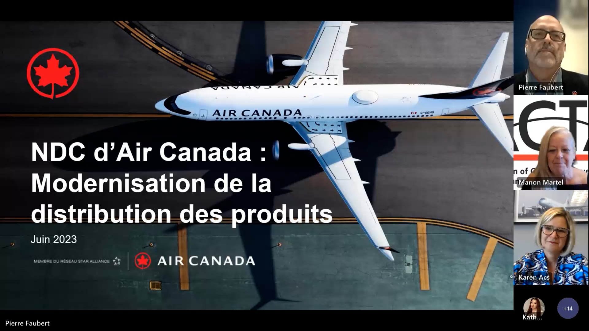 NDC dAir Canada Modernisation de la distribution des produits on Vimeo