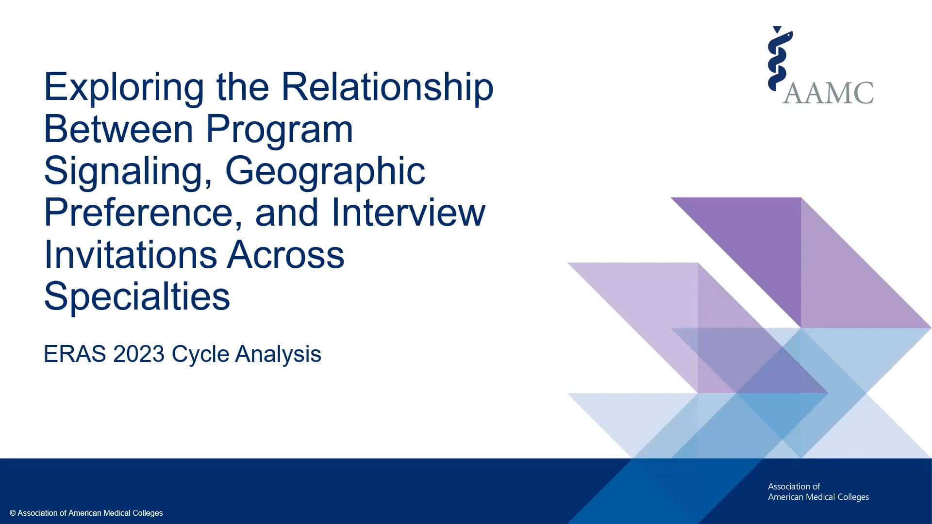 Exploring the Relationship between Program Signaling, Geographic ...