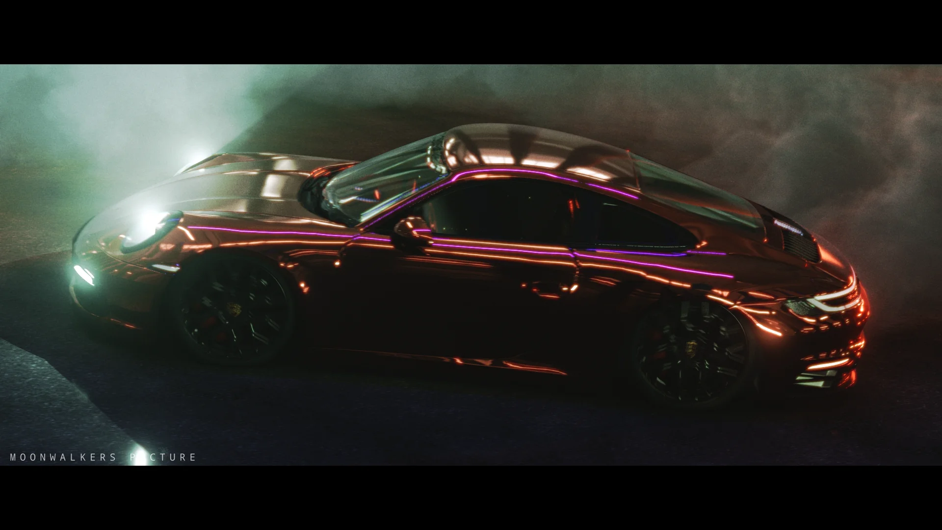 Porsche 911 Carrera S car commercial w/ houdini and unreal engine on Vimeo
