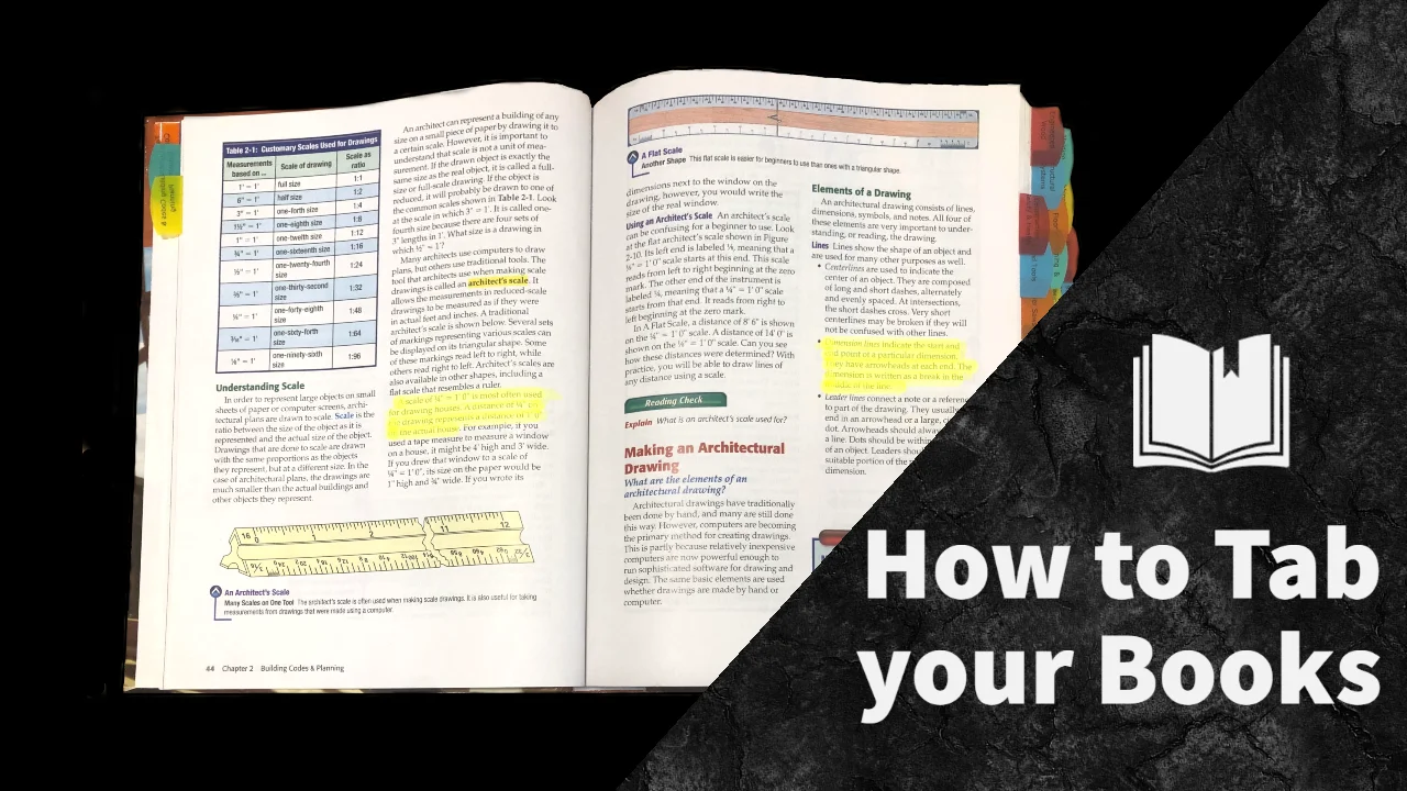 How to Tab your Books