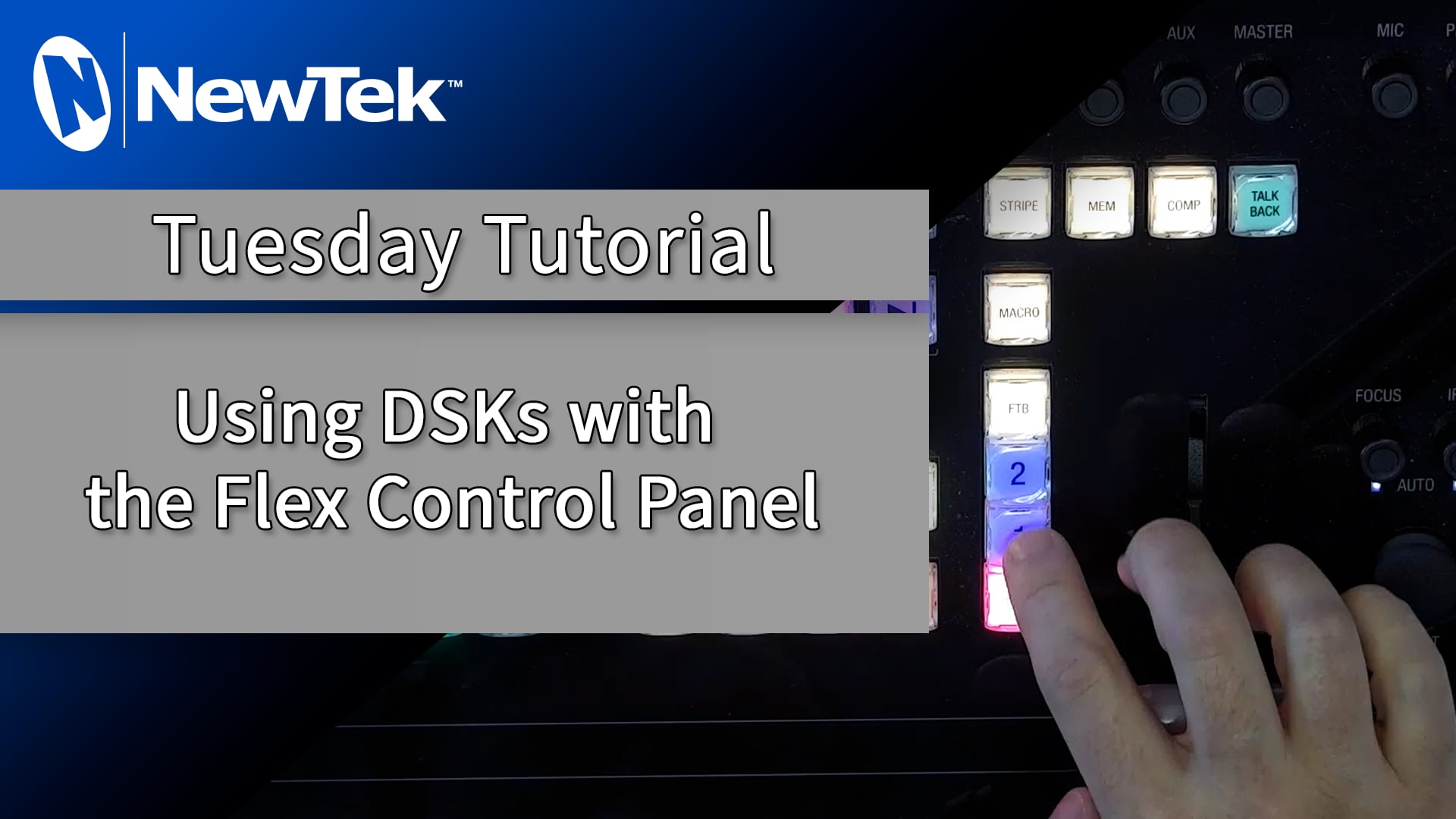 Using DSKs with the Flex Control Panel on Vimeo