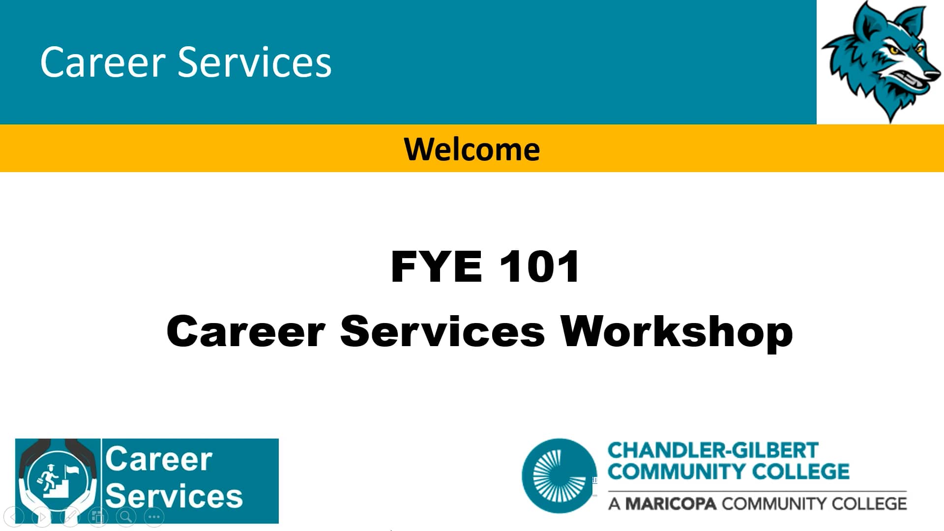 FYE 101 Career Services Workshop_ Developing Career Goals and Building Skills on Vimeo