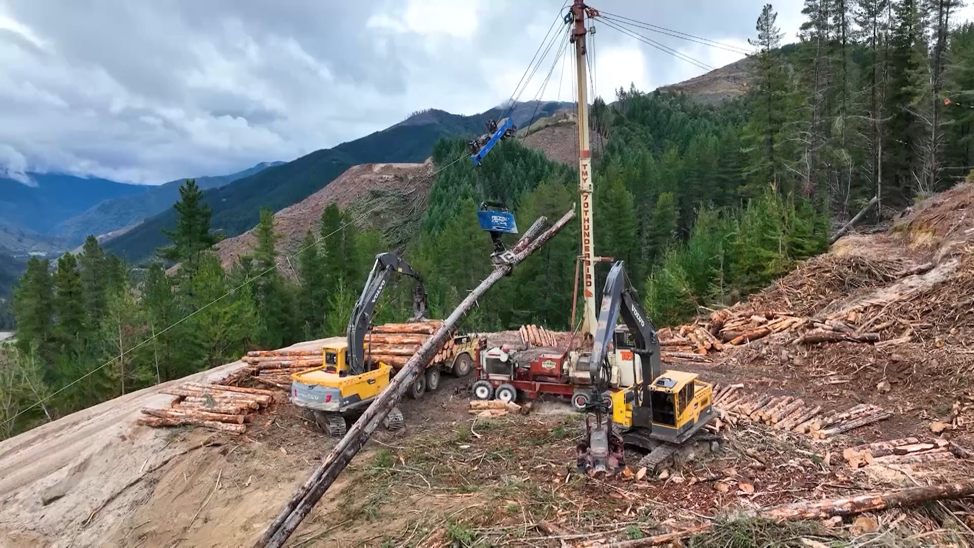 C & W Logging on Vimeo