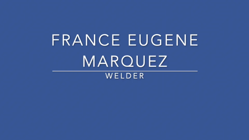 MARQUEZ, France Eugene_Welding video on Vimeo