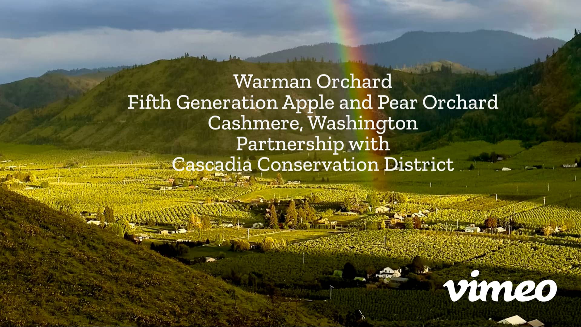 Cascadia Conservation District & Warman Orchard Partnership on Vimeo