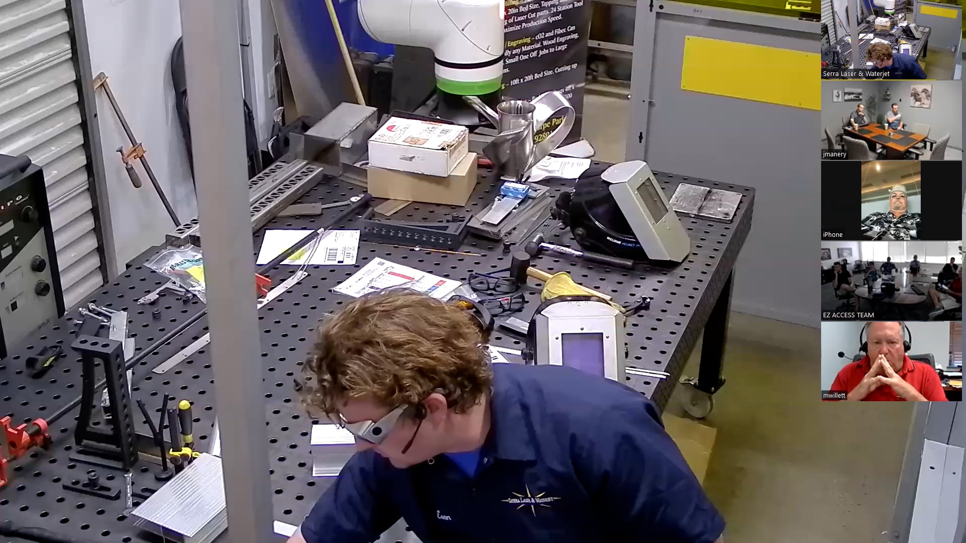 Aluminum Extrusion Welding on Vimeo