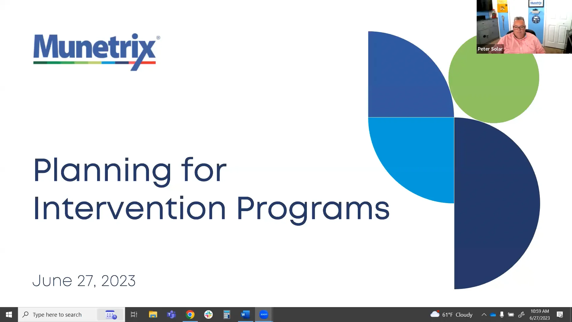 School Webinar Recordings - Early Warning Module Webinar 6/23 on Vimeo