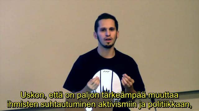 Patri Friedman in Helsinki, 2011 on Vimeo