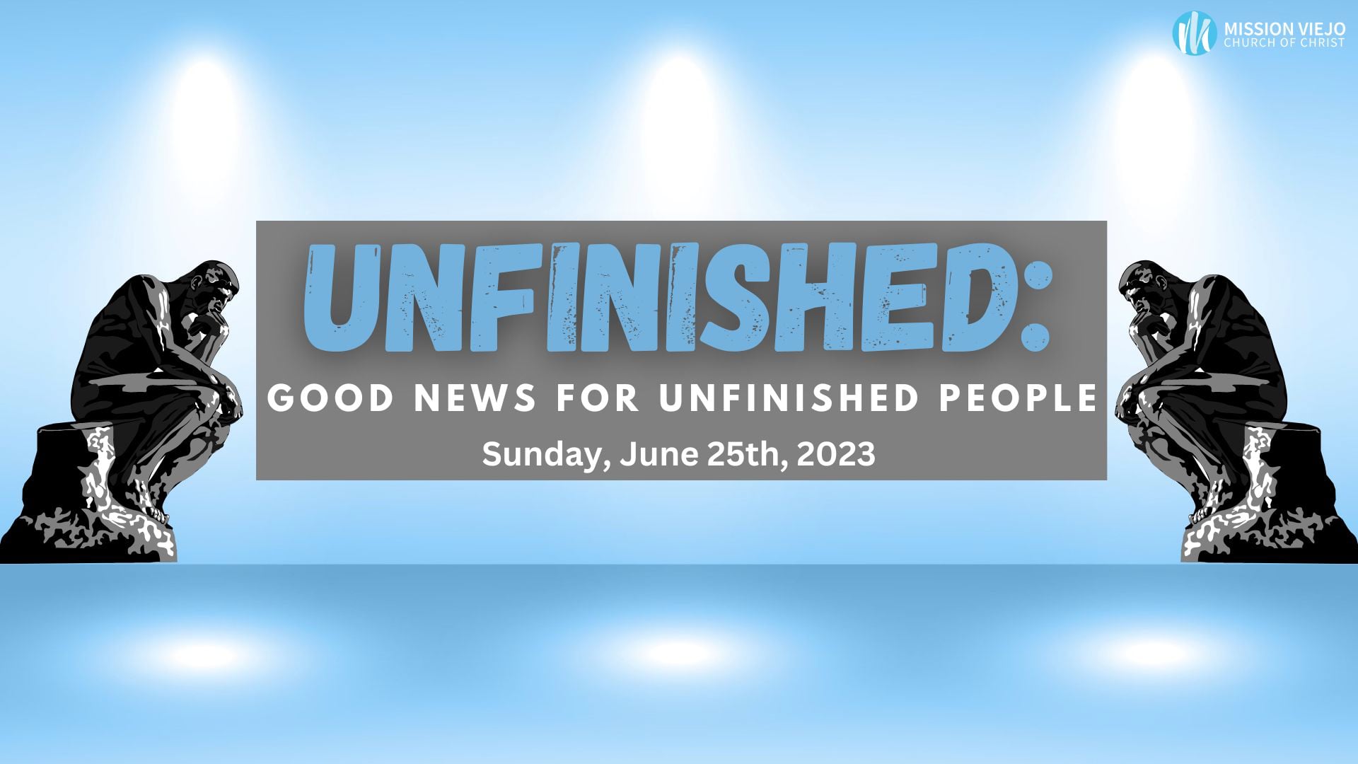 "GOOD NEWS FOR UNFINISHED PEOPLE" • Message By Michael Wexler on Vimeo