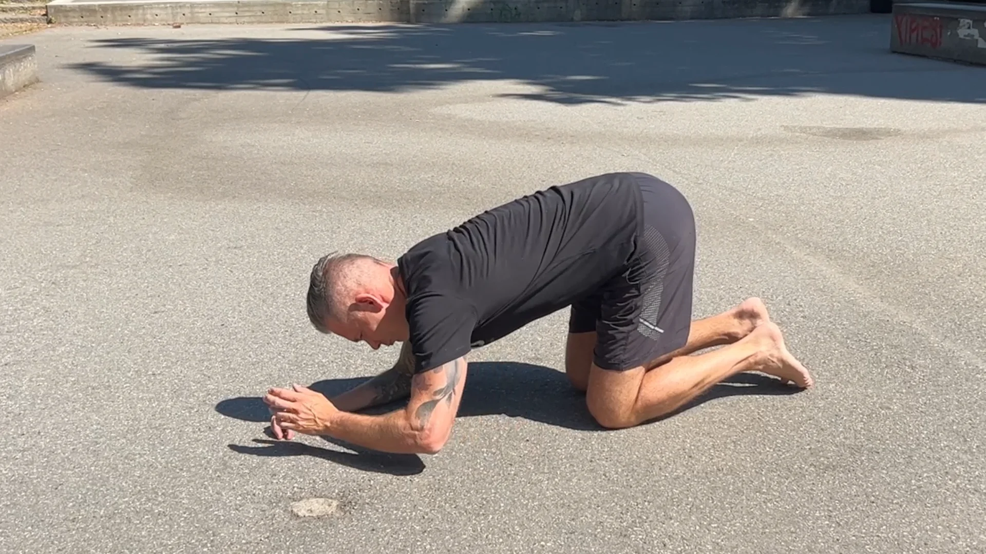 3 Armless Prayer Stretch on Vimeo