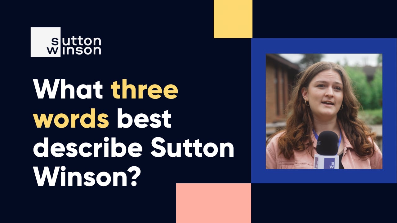Sutton Winson - What three words...
