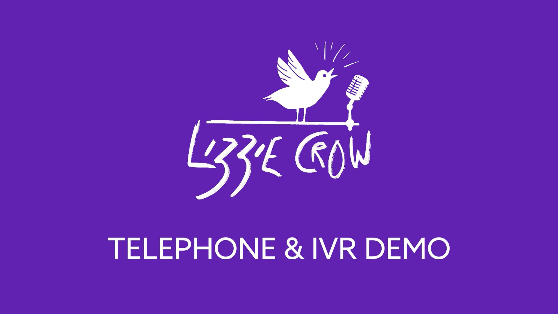 Lizzie Crow - Telephone & IVR Demo on Vimeo