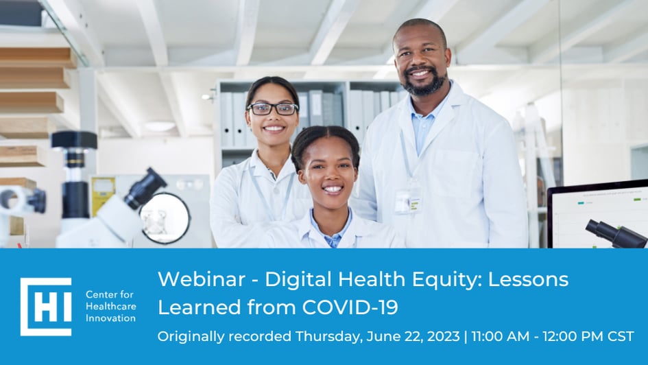Digital Health Equity: Lessons Learned from COVID-19 on Vimeo