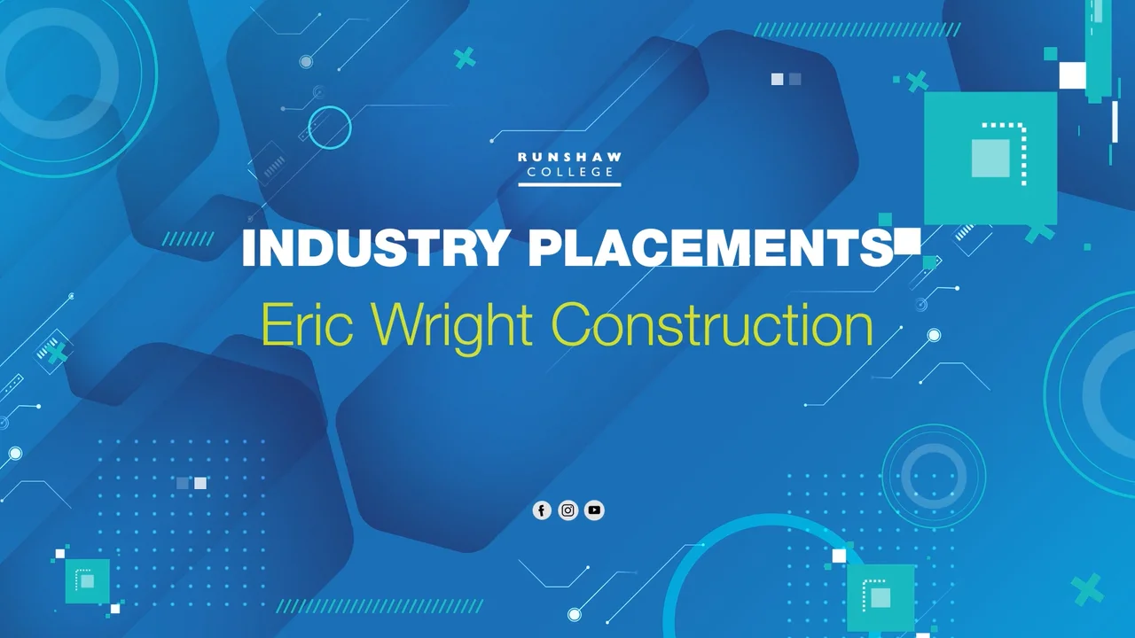 Industry Placements - Eric Wright Construction on Vimeo