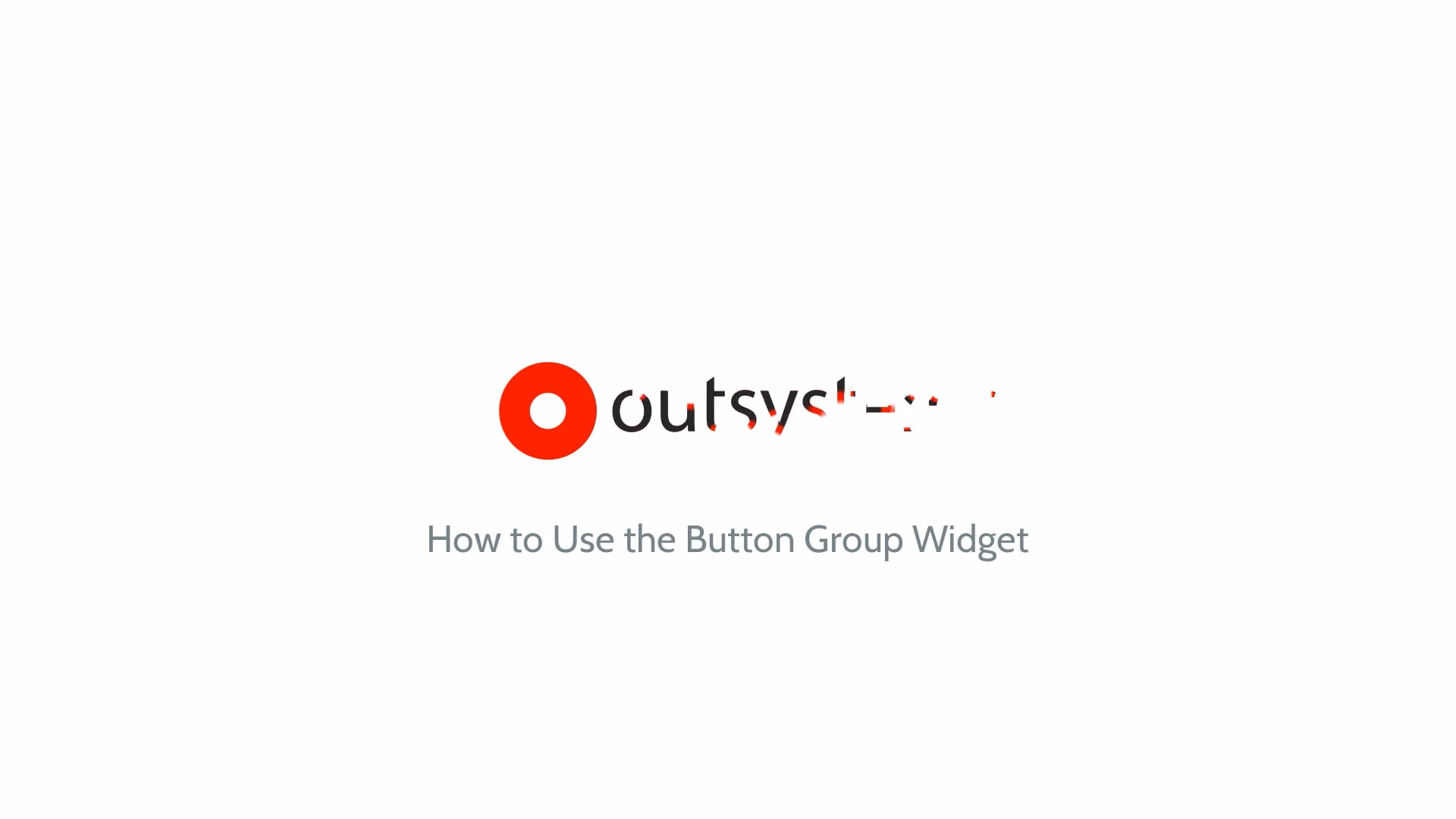 Demo: How To Use the Button Group Widget [en-US / 11] on Vimeo