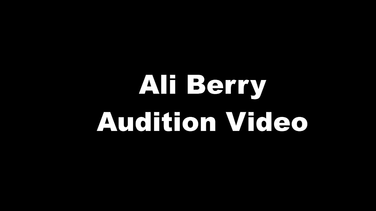 Ali Berry Audition BICDPRIX.Vimeo on Vimeo