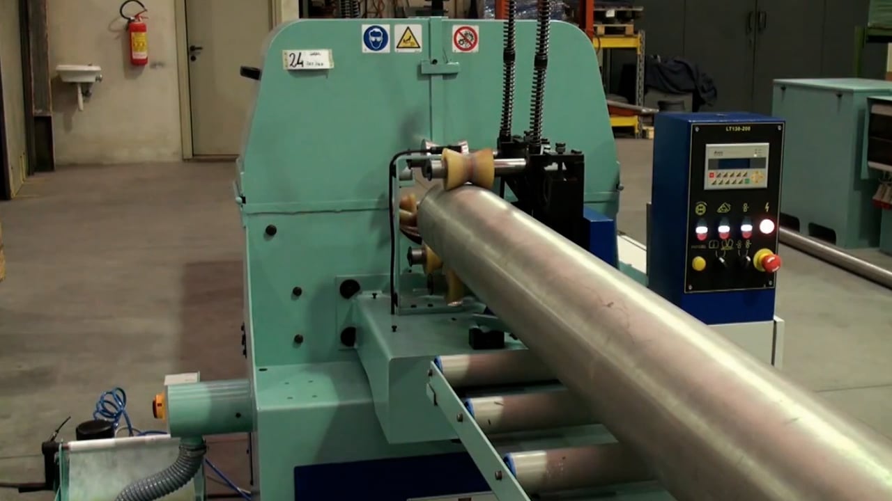 Garboli LT200 Tube Polishing Machine on Vimeo