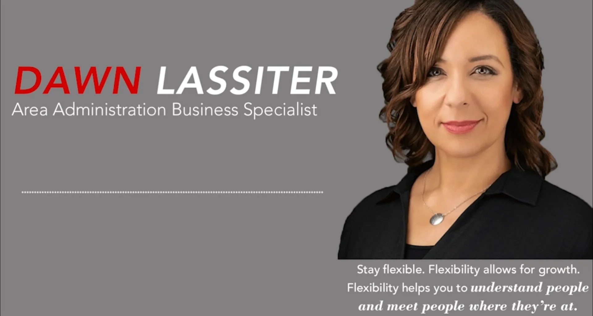 Employee Spotlight- Dawn Lassiter