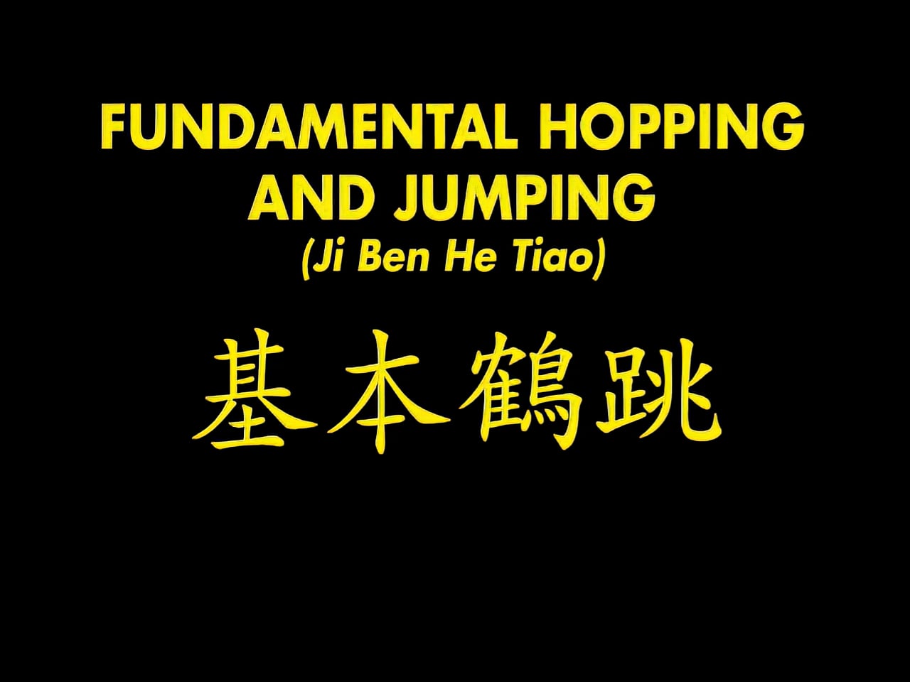 08 Fundamental Hopping and Jumping on Vimeo