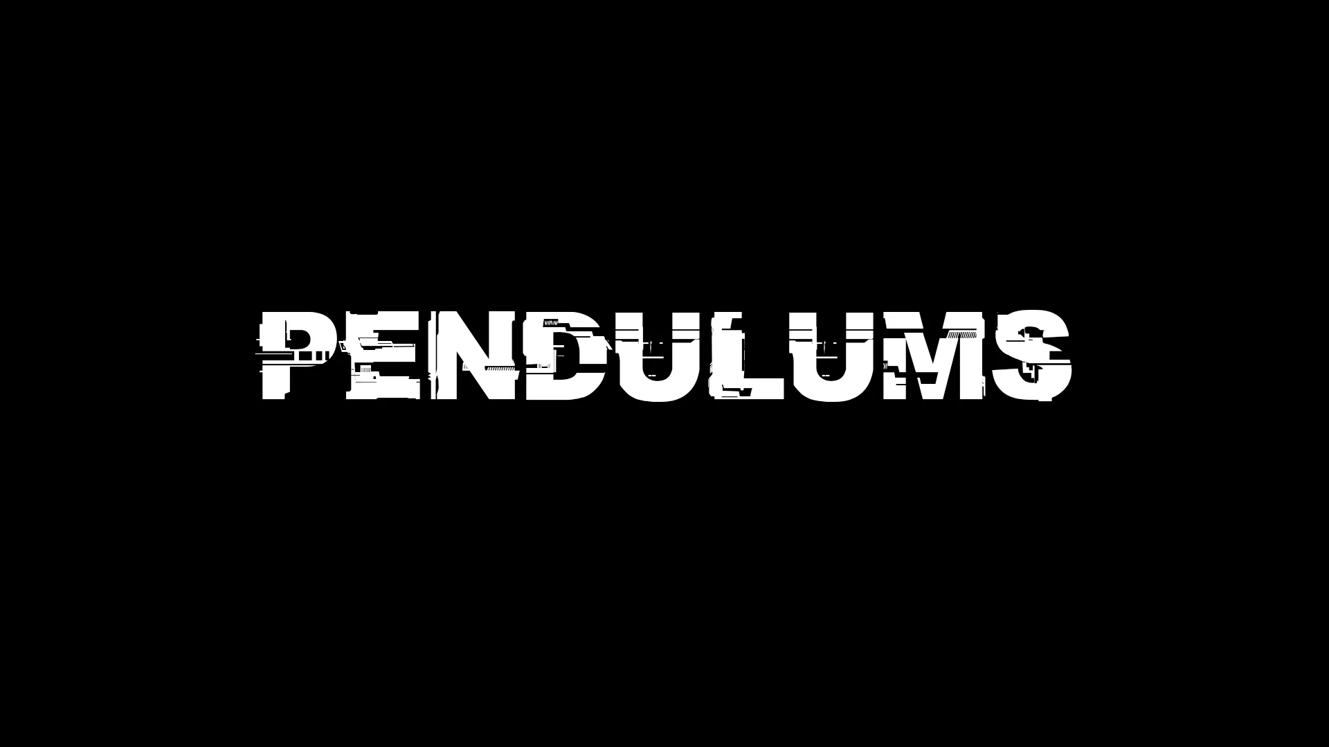 pendulums on Vimeo