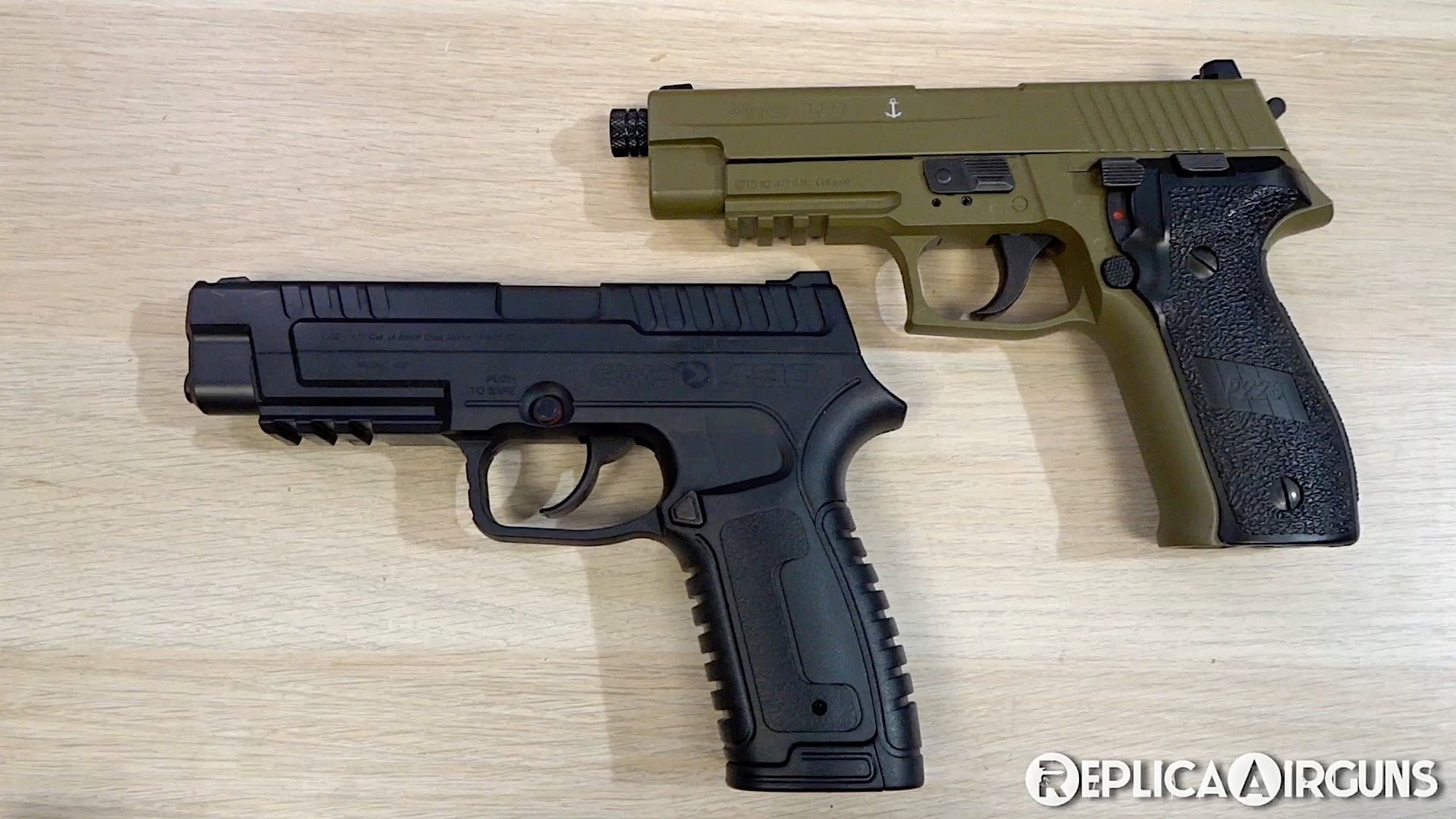 Gamo P-430 CO2 Dual Ammo BB Pellet Pistol Table Top Review