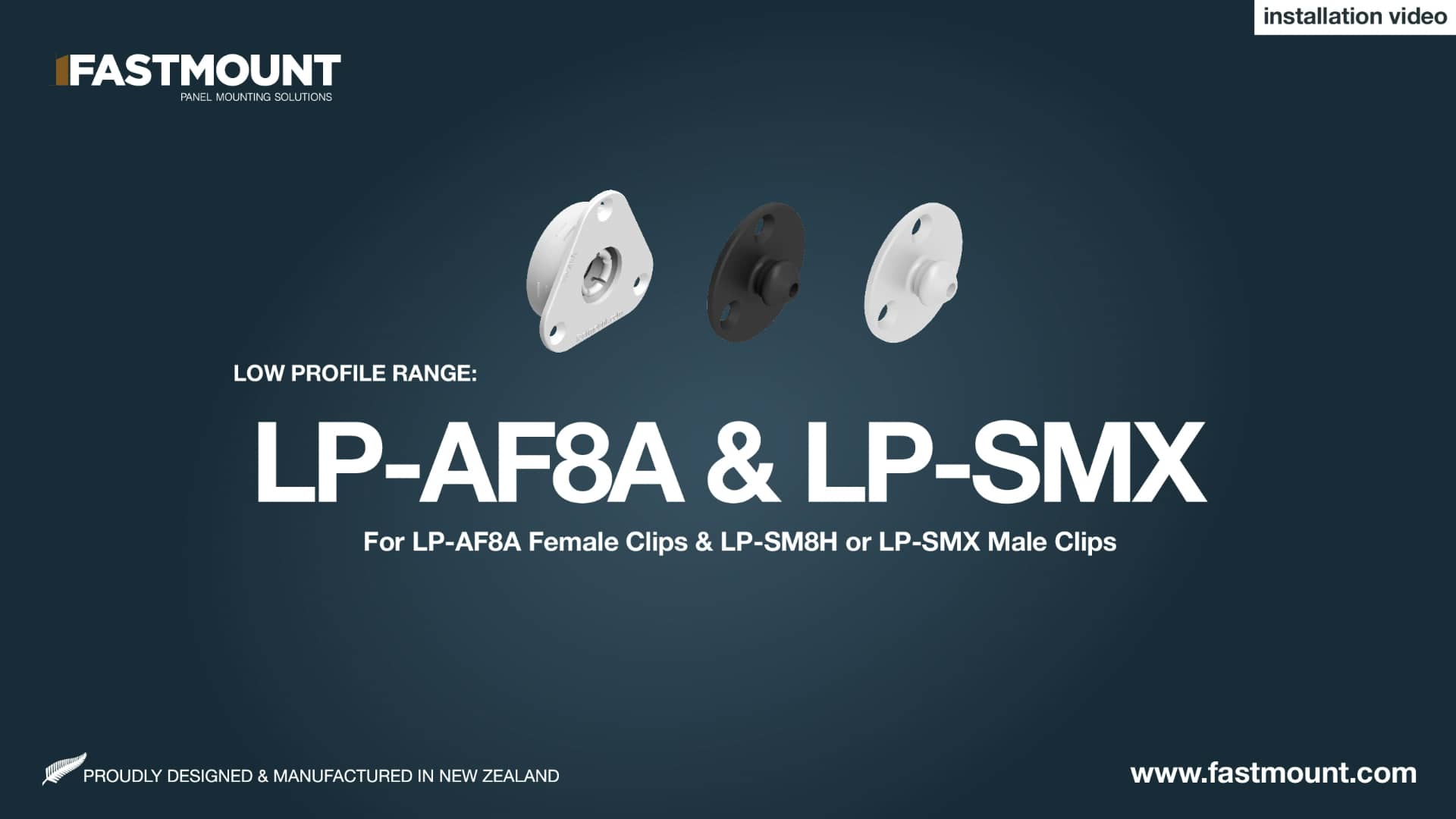 Mounting ceiling panels with hidden fixings using Fastmount® LP-SMX & LP-AF8A on Vimeo