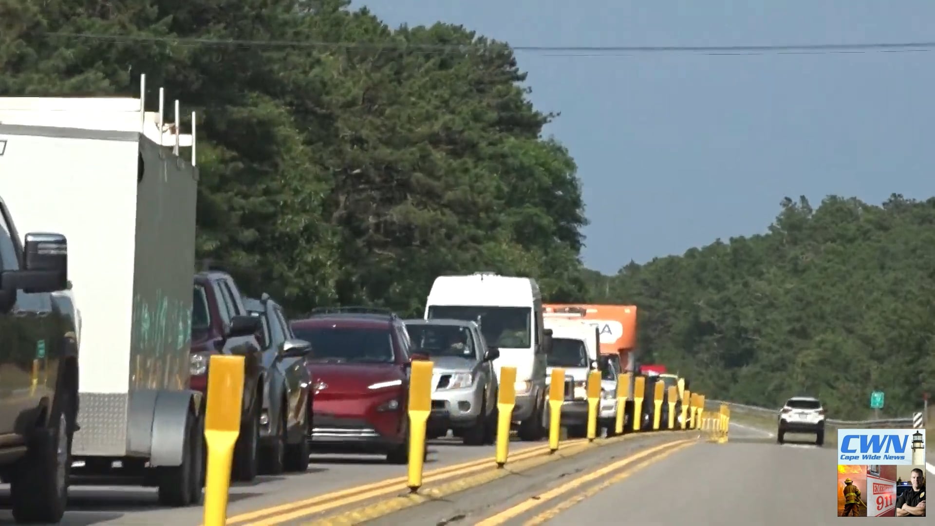 ha062723 Route 6 crash traffic backup on Vimeo