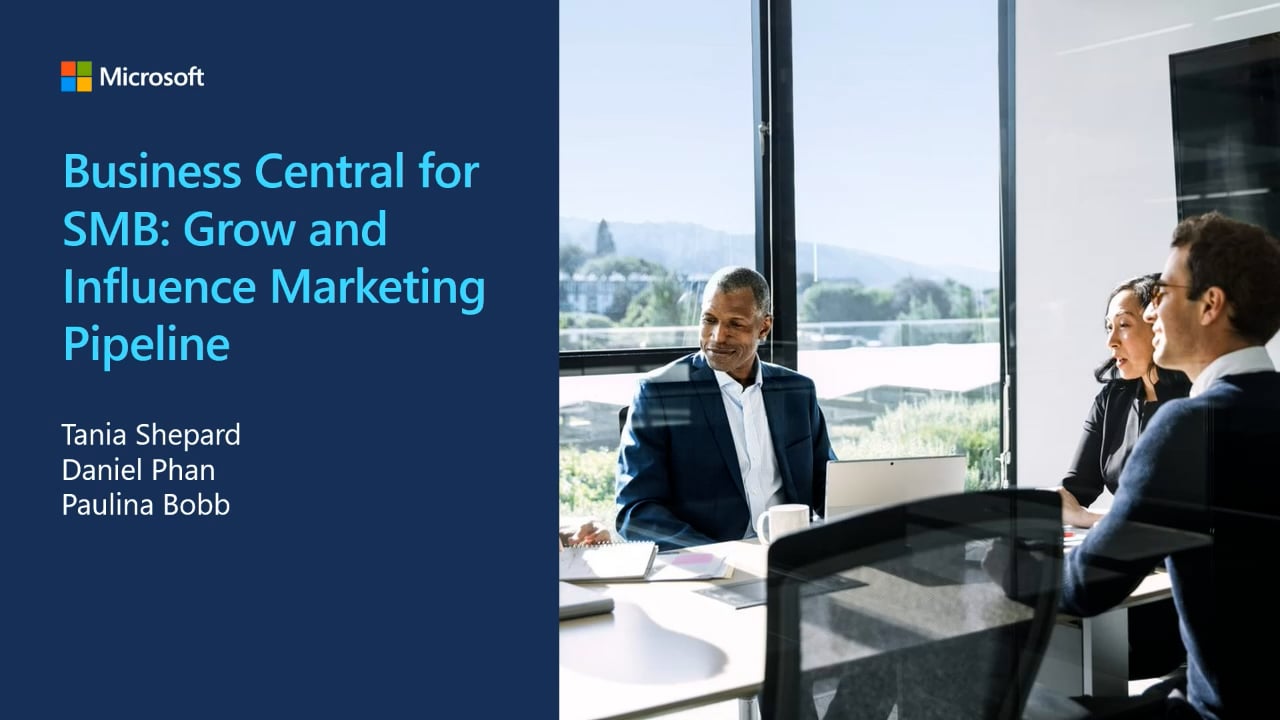 Business Central Partner Campaign Webinar on Vimeo
