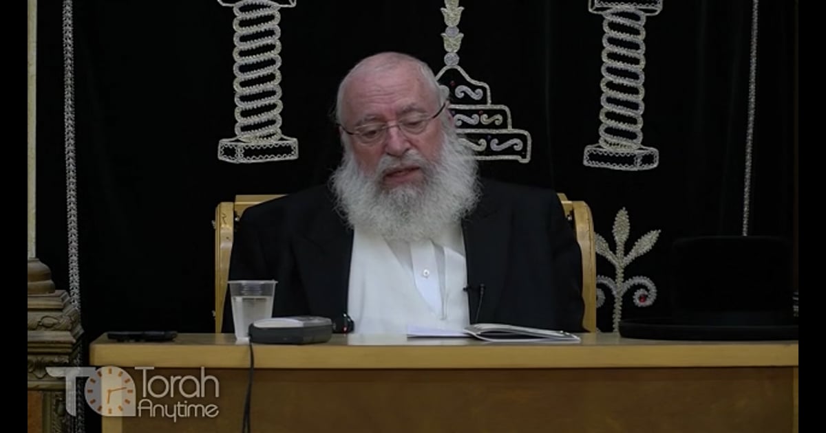 R' Asher Weiss | דברי זכרון על הרבי מקלויזנבורג זצ"ל