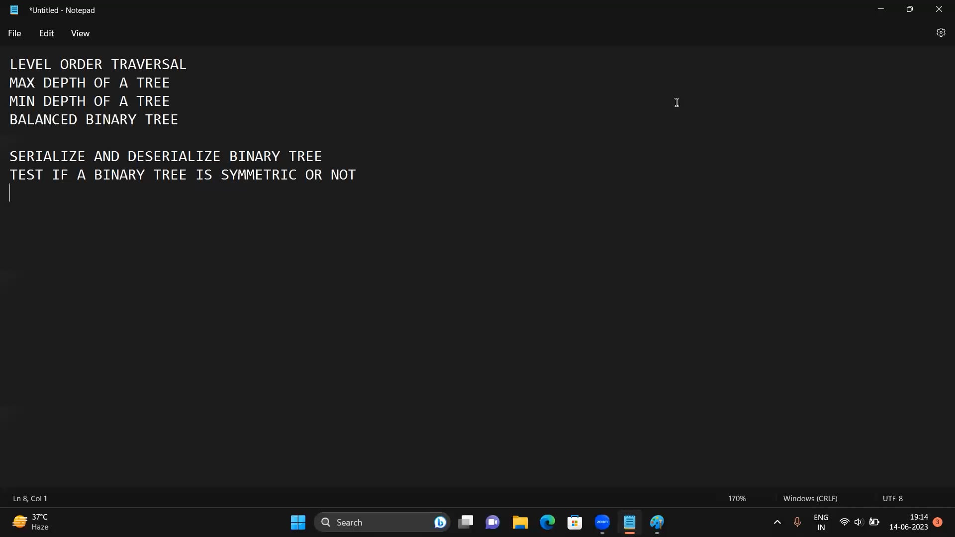 Serialize and Deserialize A Binary Tree Test If A Binary Tree Is ...
