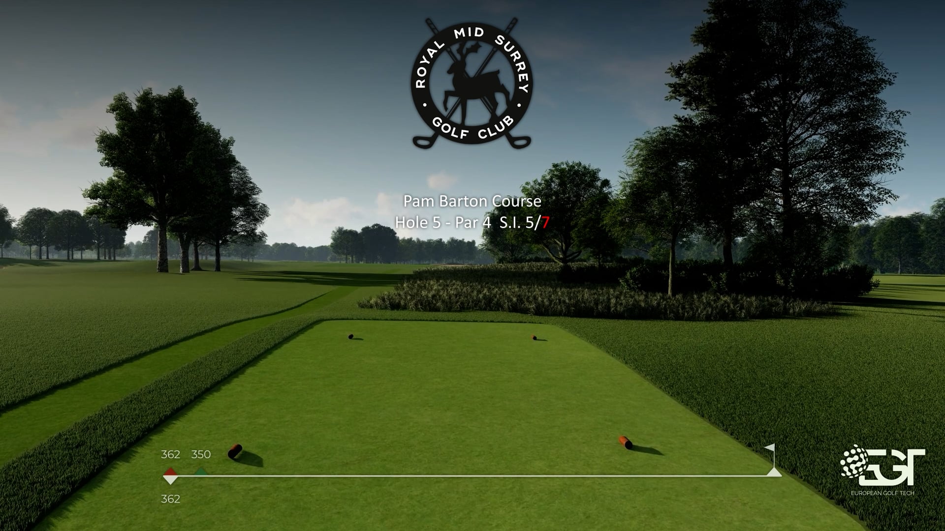 Royal Mid Surrey Pam Barton Course - Hole 5 on Vimeo