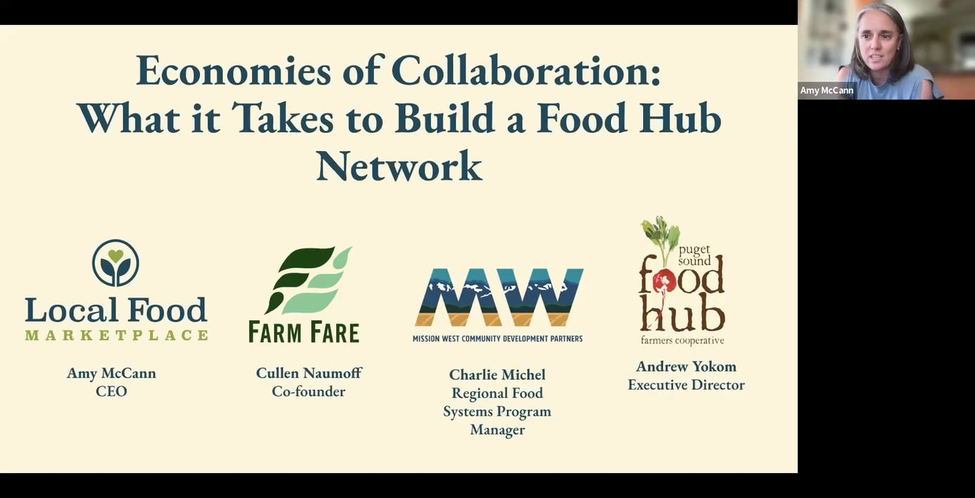 What it Takes to Build a Food Hub Network on Vimeo